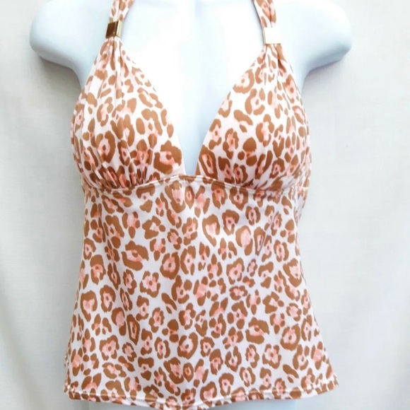 Victoria's Secret | Swim | Victoria Secret Swim Tankini Top Cheetah ...